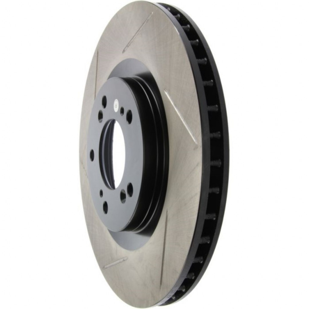 StopTech For Honda S2000 2000-2009 Brake Rotor Slotted Front Passenger ...