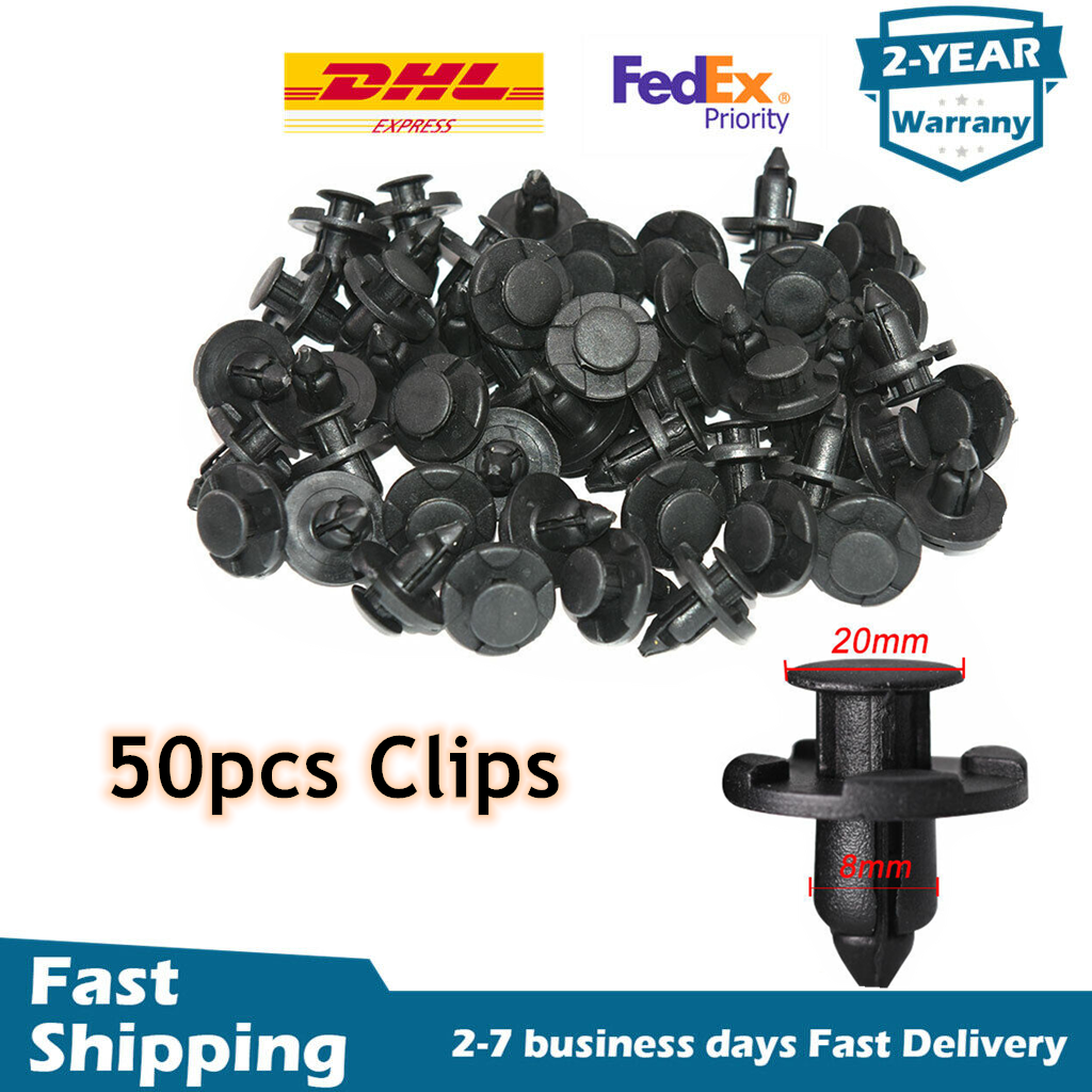 50pcs Bumper Splash Push Clips Retainers For Nissan 350Z Infiniti Q50 ...