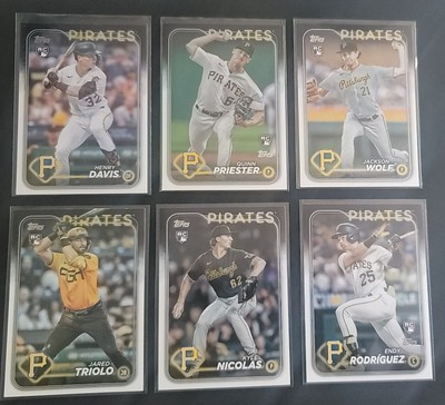 2024 Topps ~ Lot of 6 Rookies (RC) ~ Pittsburg Pirates | eBay