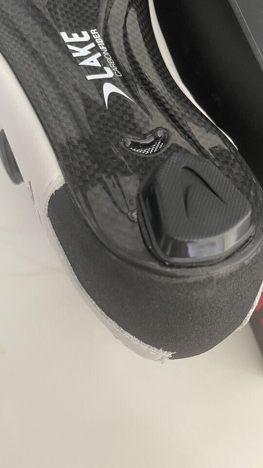 Lake CX238 Cycle Bike Shoes Carbon Road Bicycle|White/White-SizeEU44 ...