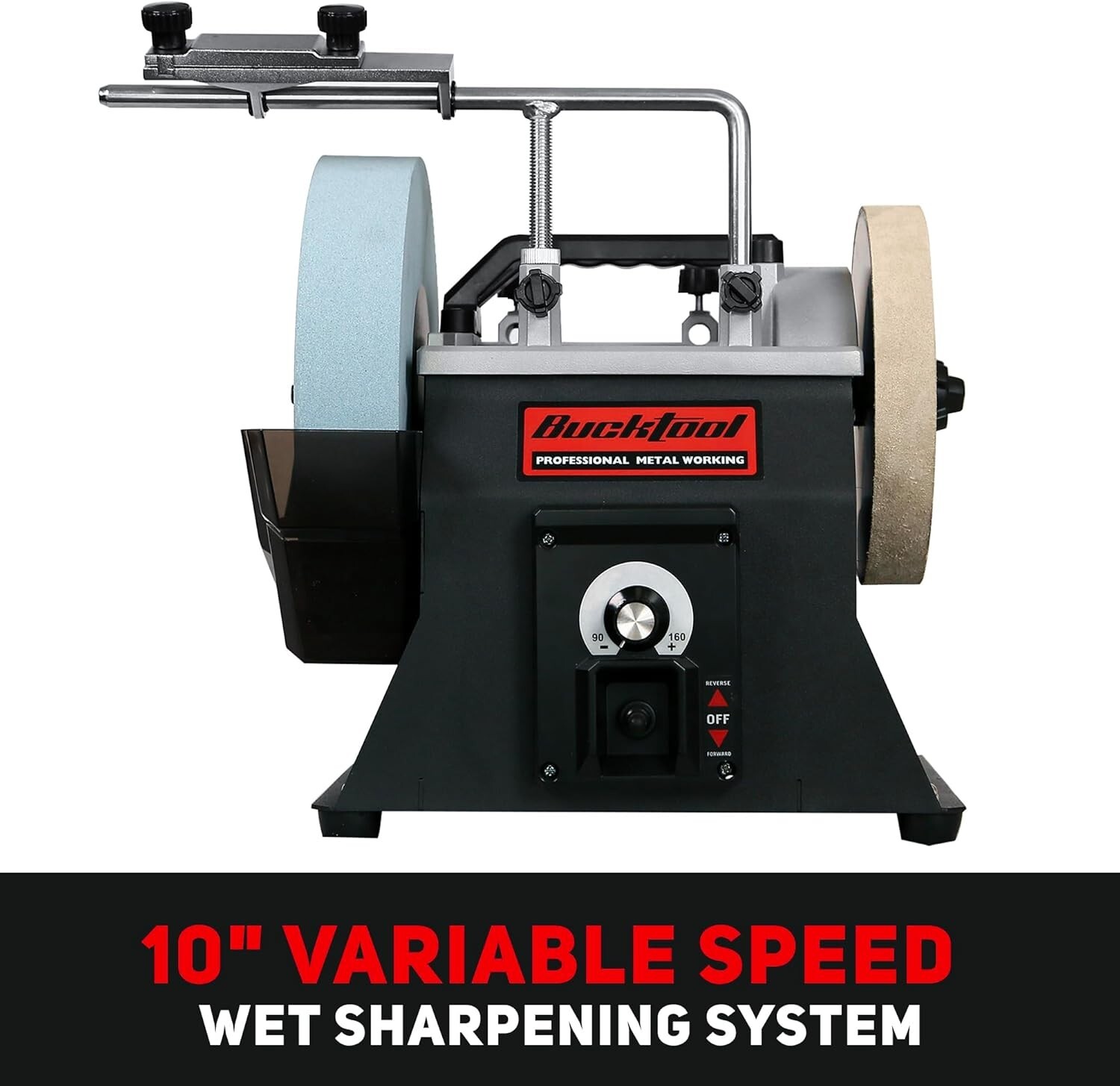 10-Inch Variable Speed Wet Sharpening System, 1.2-Amp Two-Direction ...