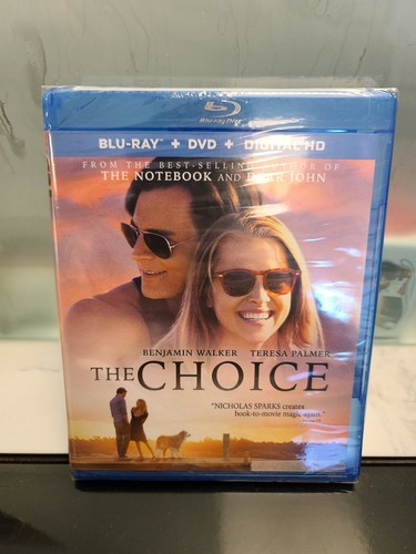 “The Choice” Benjamin Walker & Teresa Palmer; Romance/Blu-Ray + DVD ...