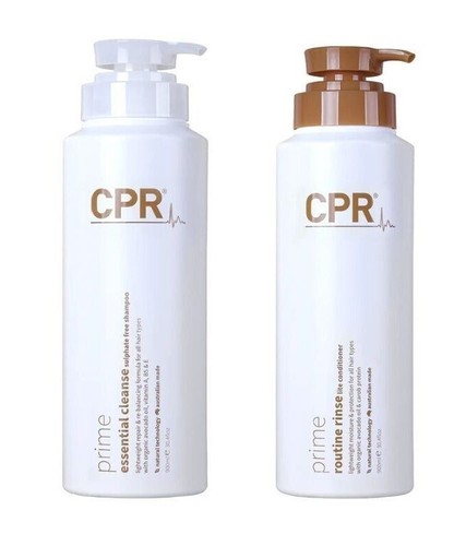 CPR Prime Essential Cleanse Shampoo & Conditioner 900m Lightweight ...