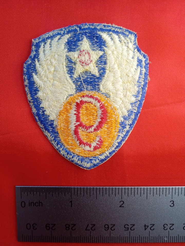 Authentic WW2 Era US Army Air Force 9th Air Force Shoulder Patch | eBay