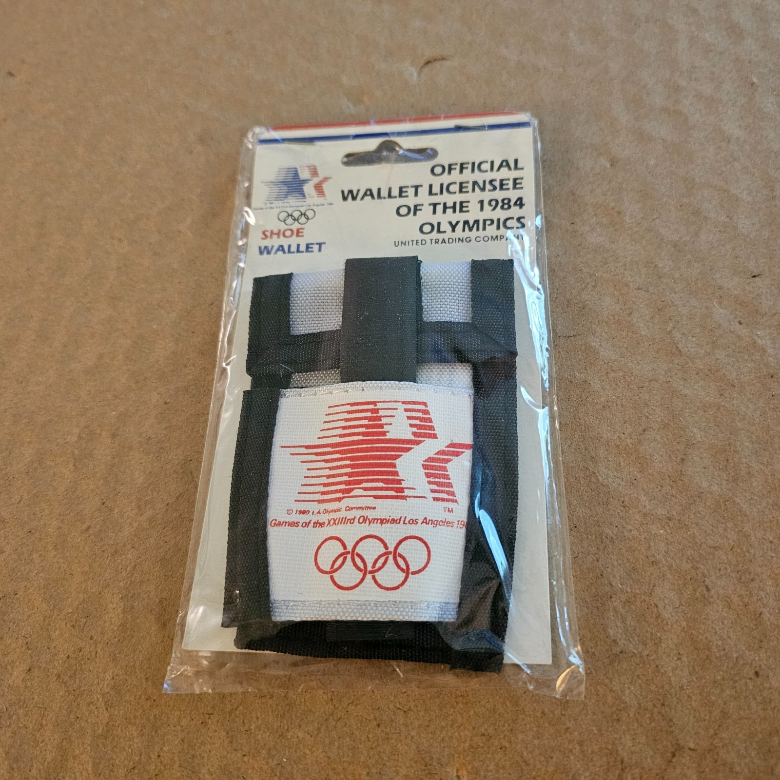 1984 SUMMER OLYMPICS SHOE WALLET NOS XXIIIrd GAMES OLYMPIAD 23rd LOS ...