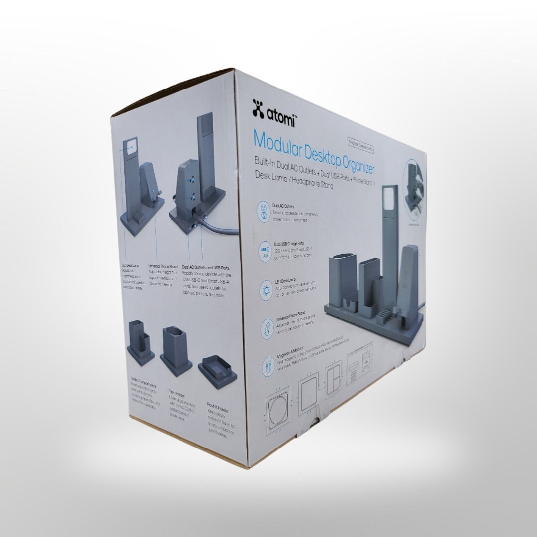 Atomi Magnetic Modular Desktop Organizer | eBay