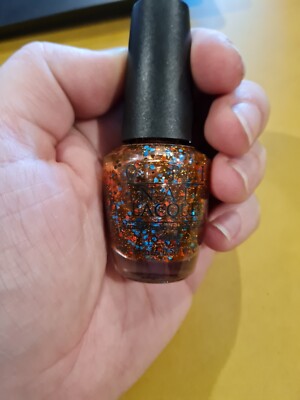 OPI Nail Polishes 15ml - NT T58 Orange & Blue Glitter Top Coat | eBay ...