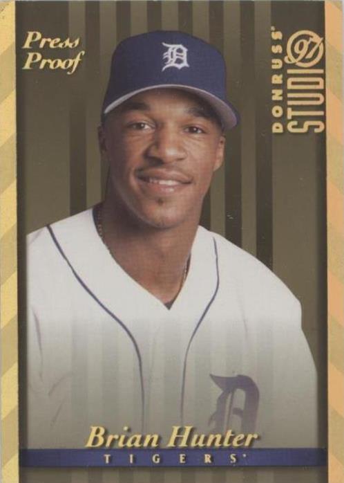 1997 Donruss Studio - Brian Hunter #111 Press Proof Gold /500 for sale ...