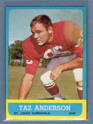 1963 Topps #151 Taz Anderson(st) VG GO158 | eBay
