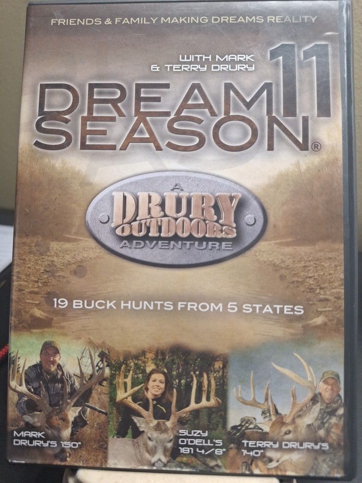 Drury Outdoors Adventure: Dream Season 11 Hunting from 5 States DVD | eBay