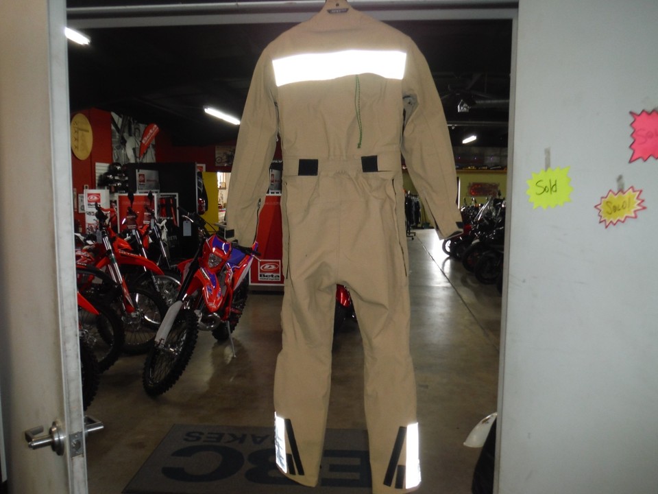 Aerostich R-3 Tactical Light 38R 1-Piece Suit Waterproof w Armor Tan ...