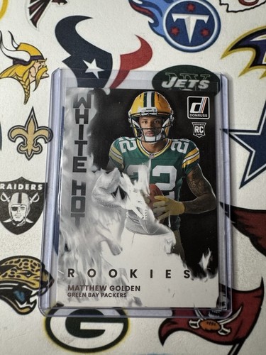 Panini Rookie Matthew Golden #RC13 Packers Football | eBay