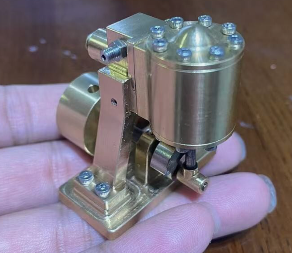 Mini Vertical Beautiful Live Steam Engine | eBay UK