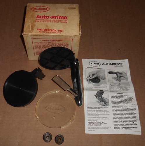 Vintage Lee Auto-Prime with 2 Shell Holders | eBay