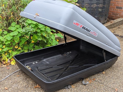 JETBAG Explorer plastic hard box car top carrier with lock | eBay