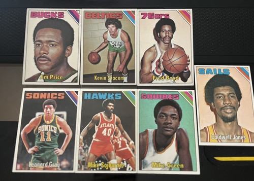 Random 1970’s NBA Topps Basketball Cards Wilt,Julius,Jerry | eBay