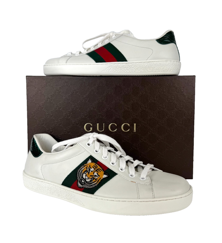 Gucci NIB Auth Men Mis Match Stye 7 US 6.5 UK 40.5 EU White Ace ...