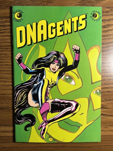 NEW DNAGENTS 7 HIGH GRADE GORGEOUS RAINBOW COVER MARK EVANIER STORY ECLIPSE 1983 | eBay