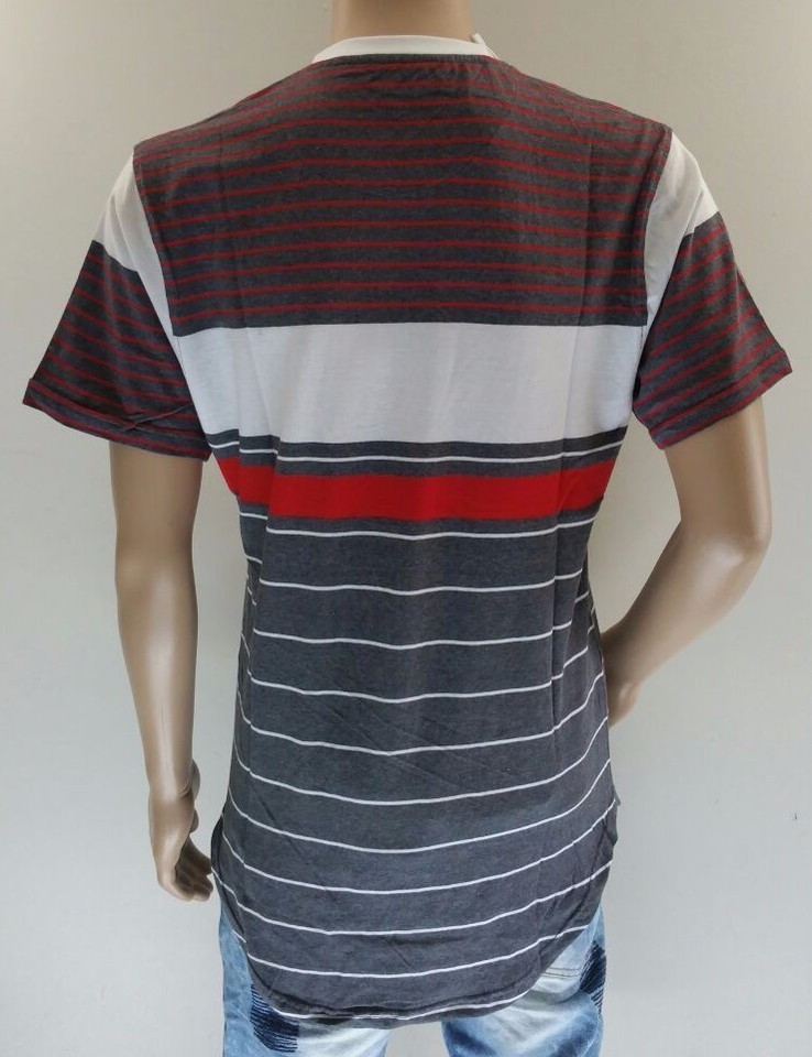 Men's Basic Extended Long T- Shirt Elongated S-4XL 100% COTTON | eBay