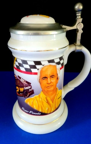1991 Miller Genuine Draft Racing Team Beer Stein (Roger Penske / Rusty ...