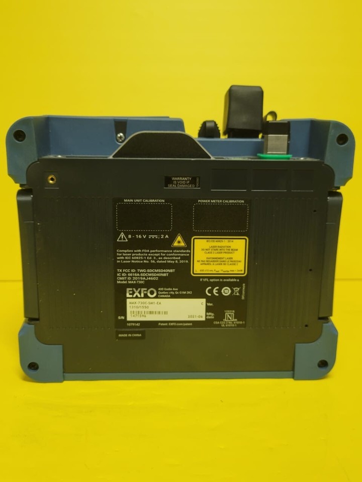 Exfo Max-730C MaxTester SM OTDR iOLM MAX-730C-SM1-EA 1310/1550nm 39Db ...