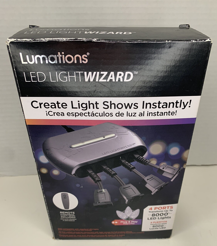 Lumations LED Light Wizard 4 Port Connector Plug & Play Light Show ...