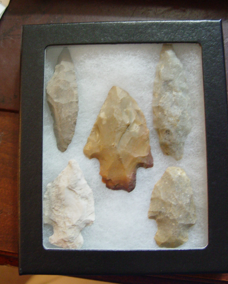 Lot of 5 Authentic American Indian Arrowheads | eBay
