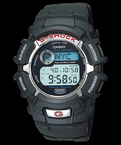 Vintage Casio G-SHOCK G-2310-1 Tough Solar M:2184 New Rechargeable ...
