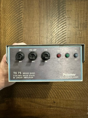 Classic Palomar TX-75 Bi-Linear Amplifier | eBay