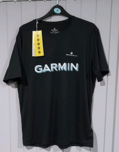 Ronhill Mens Sports T Shirt With Garmin Logo BNWT Size L Scu 103 | eBay UK