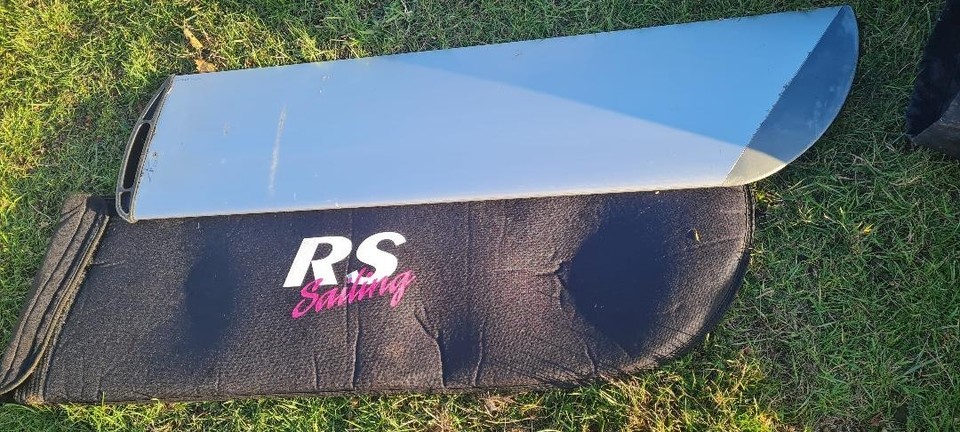 RS Feva sailing dinghy boat Sail No. 4627 Essex | eBay UK