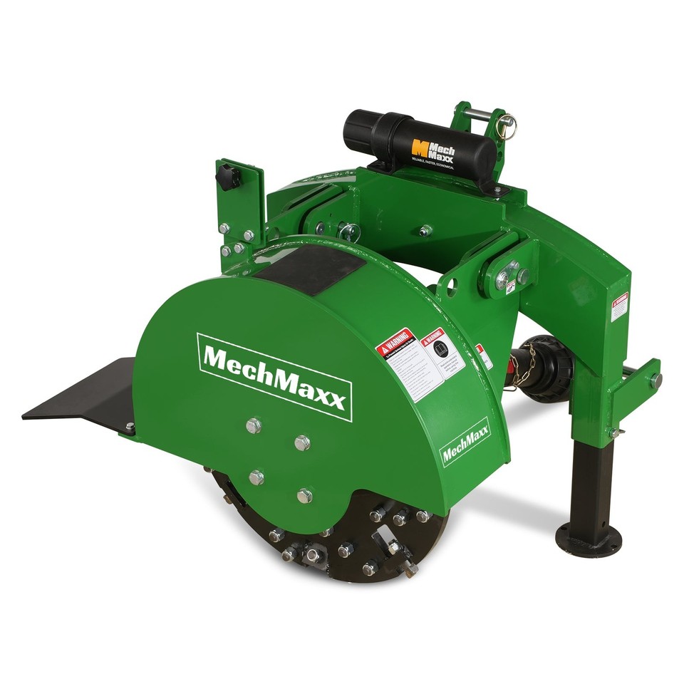 MechMaxx 3-Point PTO Stump Grinder For 15-45hp Tractor, 24'' Flywheel ...