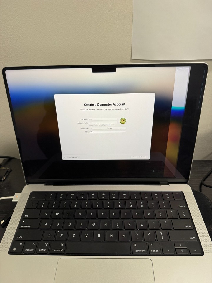 Model: MacBook Pro Size: 14-inch Year: 2021 Chip: Apple M1 Pro Memory ...