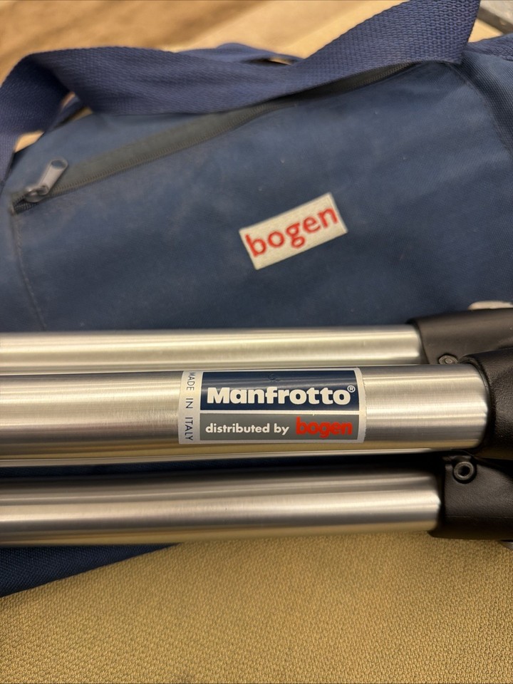 Bogen Manfrotto 3047 Pan Head with Tripod - FAST SHIPPING | eBay