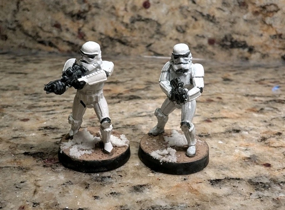Star Wars Legion Miniatures Stormtroopers - 7 Figures Painted #B | eBay