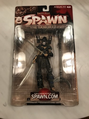 New Sealed McFarlane Spawn 19 Dark Ages, Samurai Wars Warrior Lotus ...