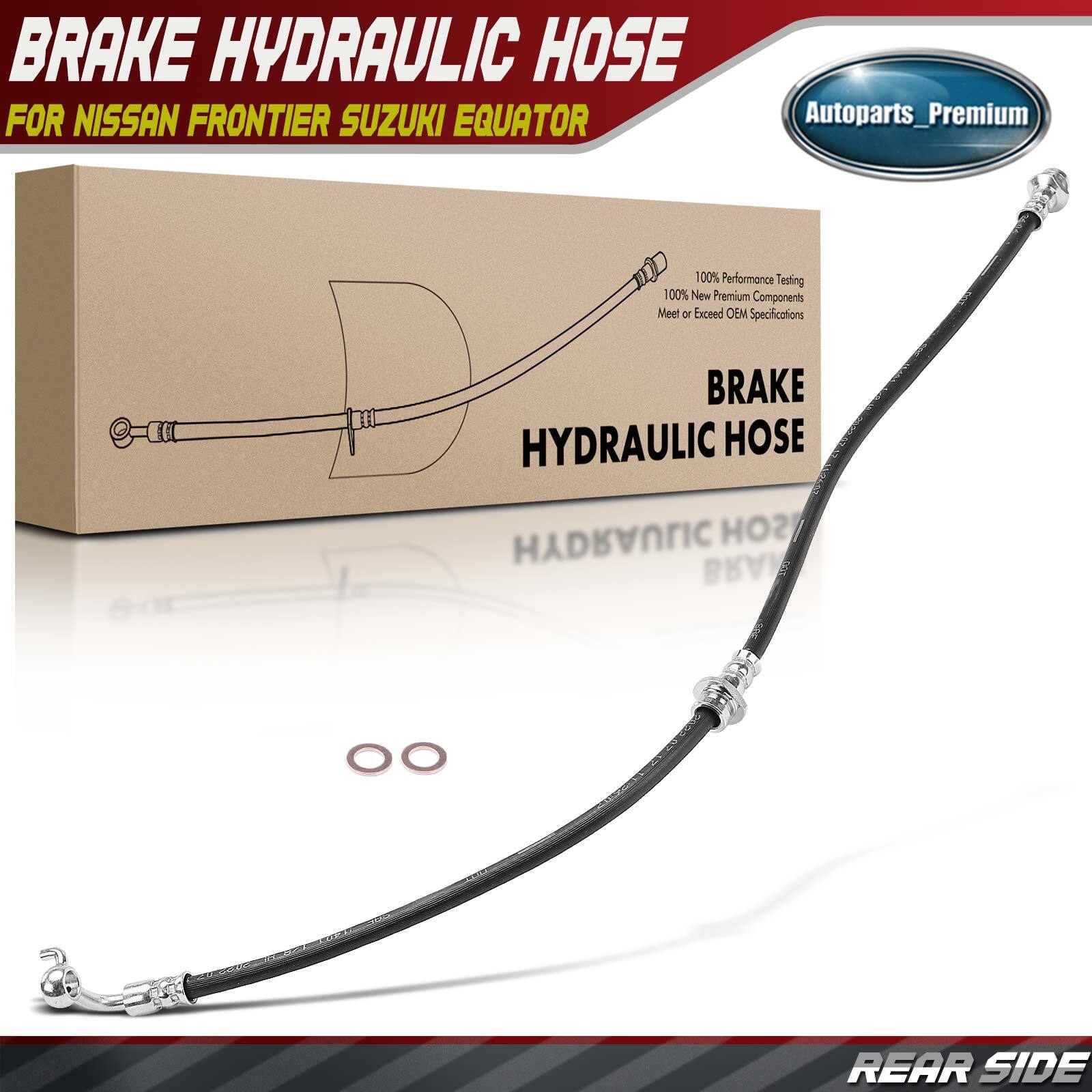 Rear Left or Rear Right Brake Hydraulic Hose for Nissan Frontier Suzuki ...
