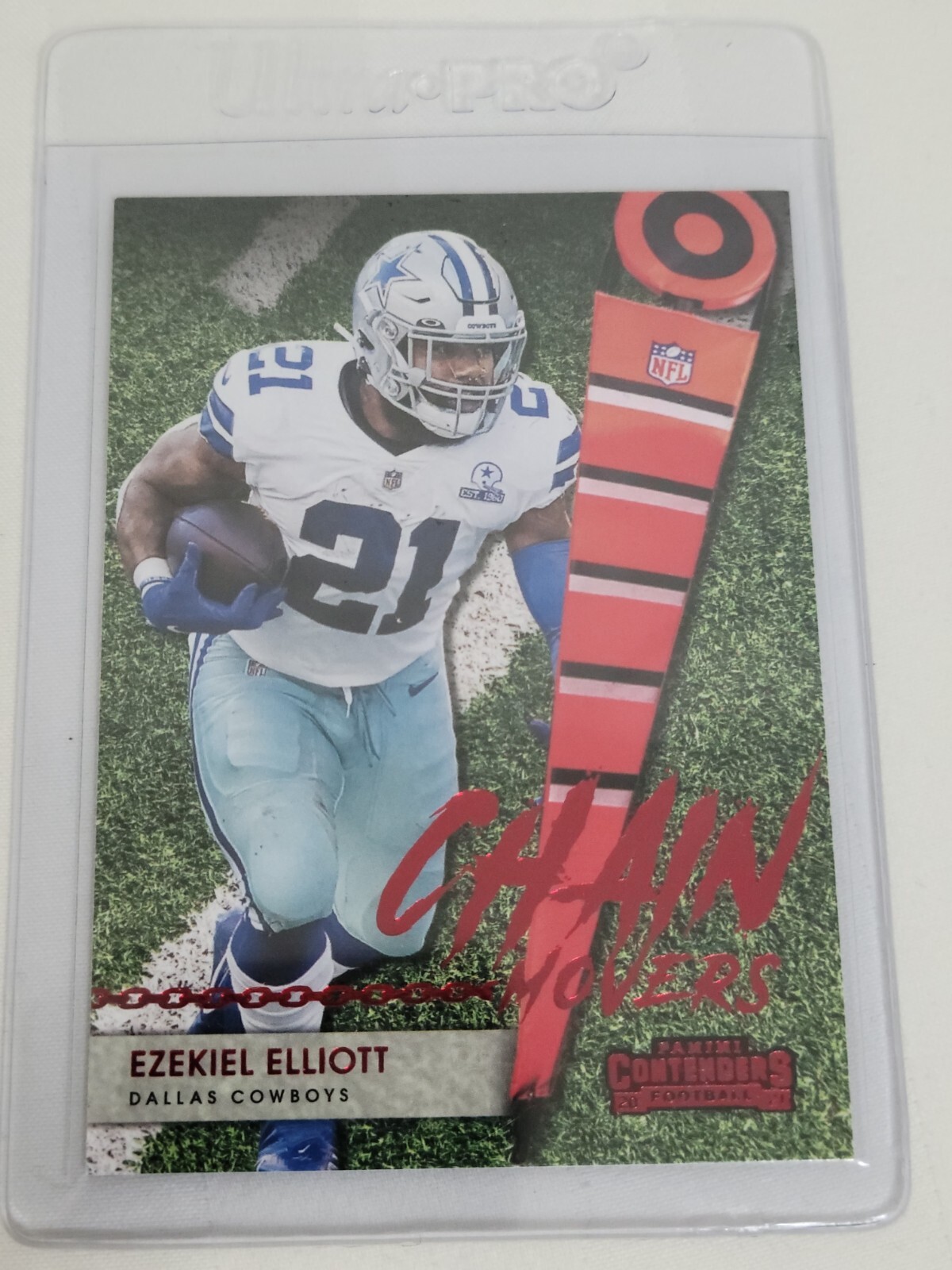 2021 Contenders Football Ezekiel Elliott Chain Movers (Red) #CM-EEL | eBay