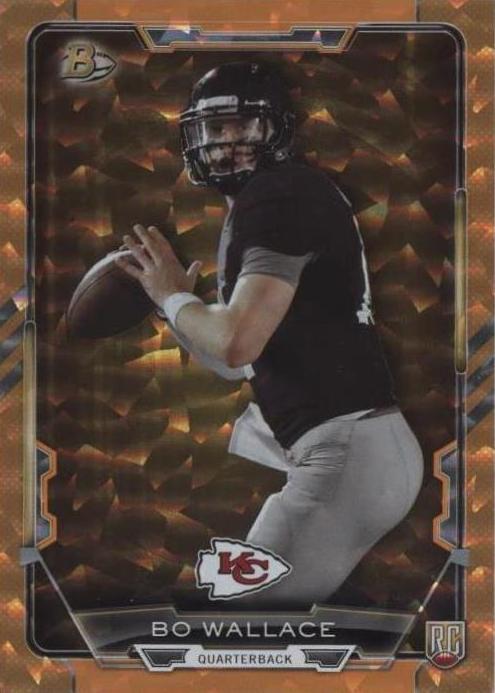 2015 Bowman - Rookies Bo Wallace #58 Orange Ice /50 (RC) for sale ...