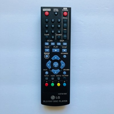 LG AKB73615801 Remote Control Blu-Ray Player OEM | eBay