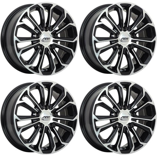 Set of 4 16in Black Alloy Wheel Rims for Scion xD, OE2FV96 5x100 5Lug ...