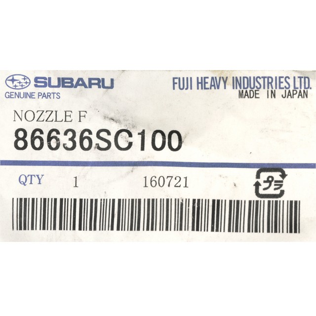 OEM 2009-2010 Subaru Forester Windshield Wiper Washer Jet Nozzle Set ...