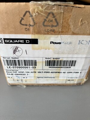 Schneider Electric PowerLogic ION6200 (S6200A0A0B0Z0B0R) | eBay