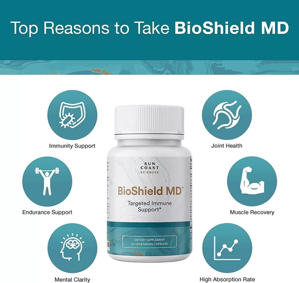 BioShield MD from Premium Immunity Support Expires 09/2026 | eBay