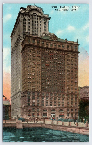 Postcard Whitehall Building 17 Battery Place New York City | eBay