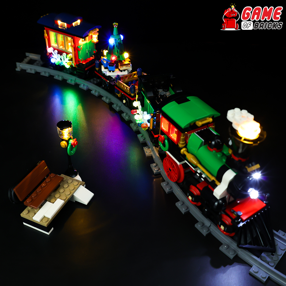 LED Light Kit for Winter Holiday Train - Compatible with LEGO® 10254 ...