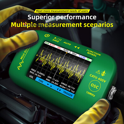 BSIDE OT2 Mini Digital Oscilloscope 2.8'' TFT Color Screen Handheld ...
