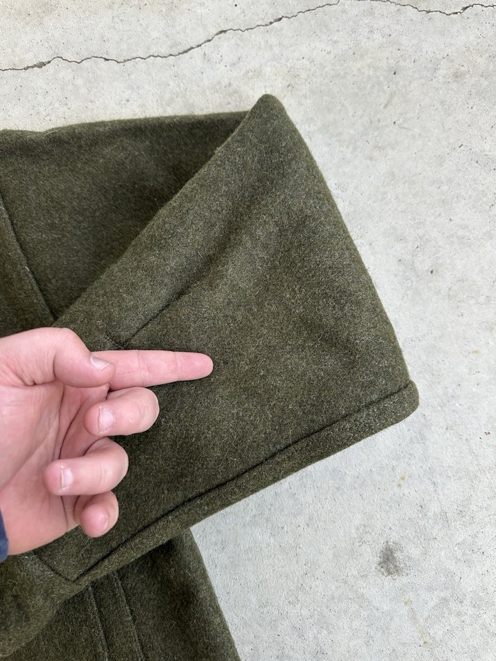 Vintage Filson Mackinaw Cruiser Sz 42 Style 110 Forest Green Wool ...