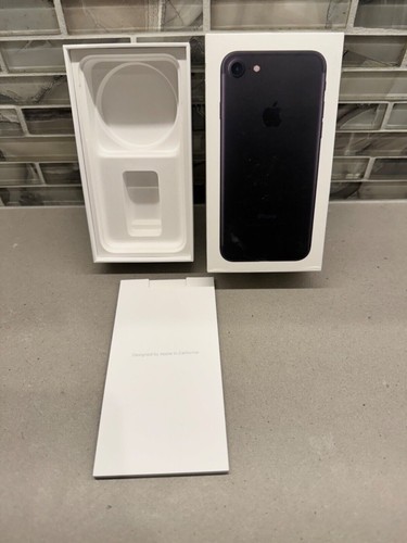 Apple iPhone 7 Empty Original Retail Box 32GB - Black - BOX ONLY For ...