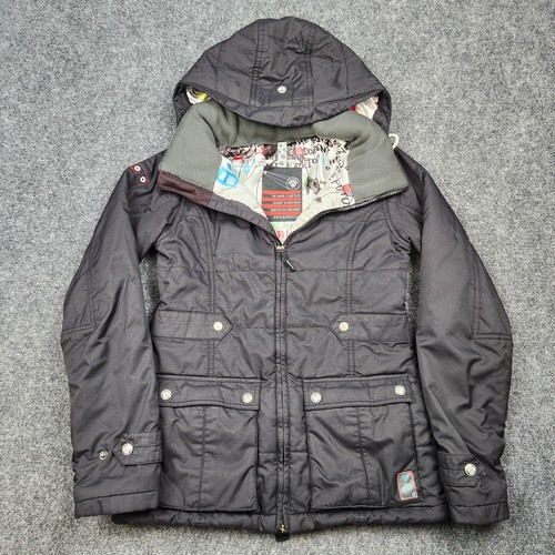 Burton The White Collection Jacket Womens Small Hooded DRYRIDE ...